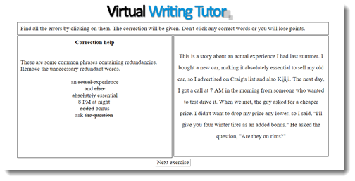 Find the redundant words